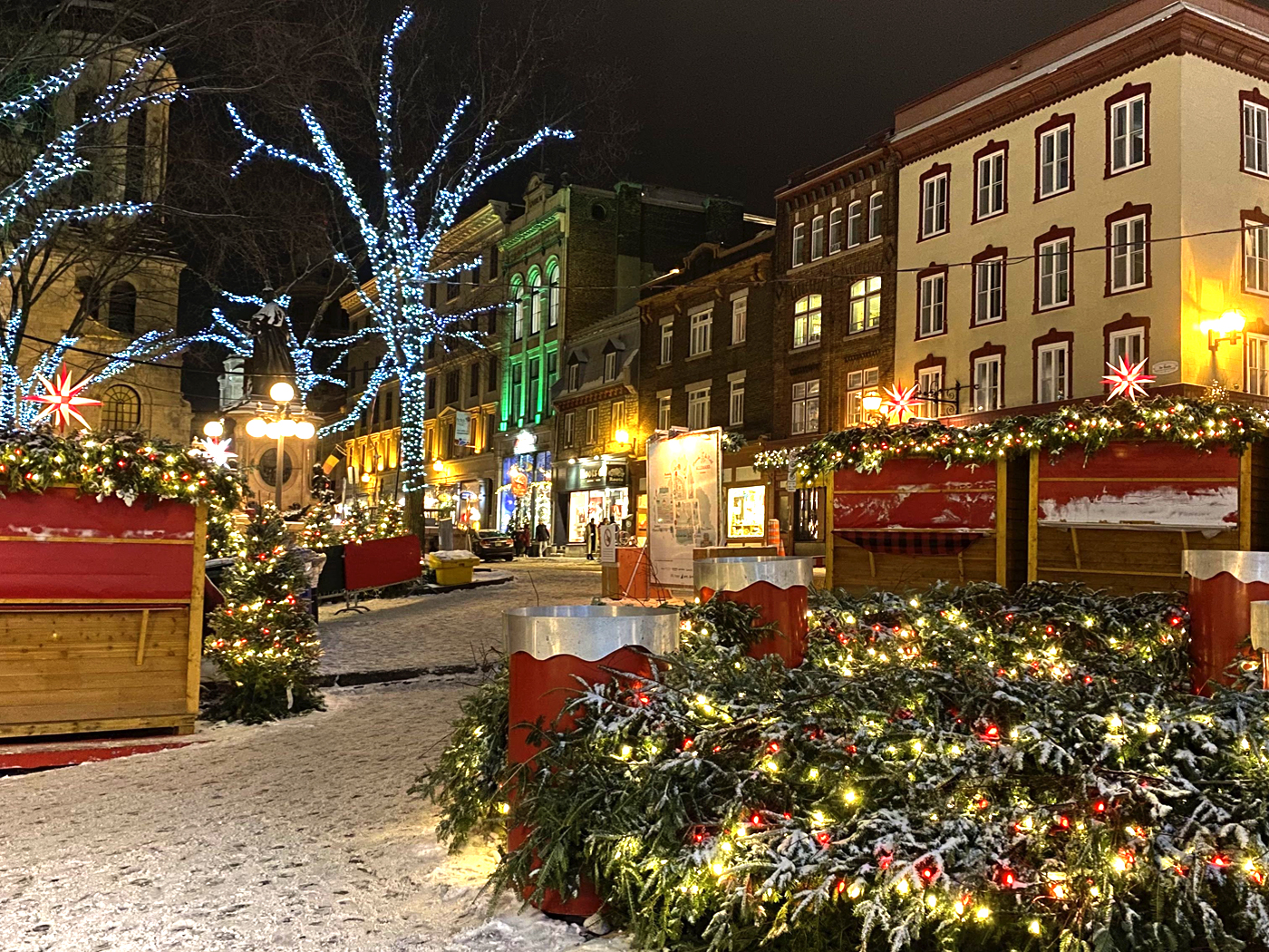 Montréali havas képek és adventi vásár Québecben – | pohóka